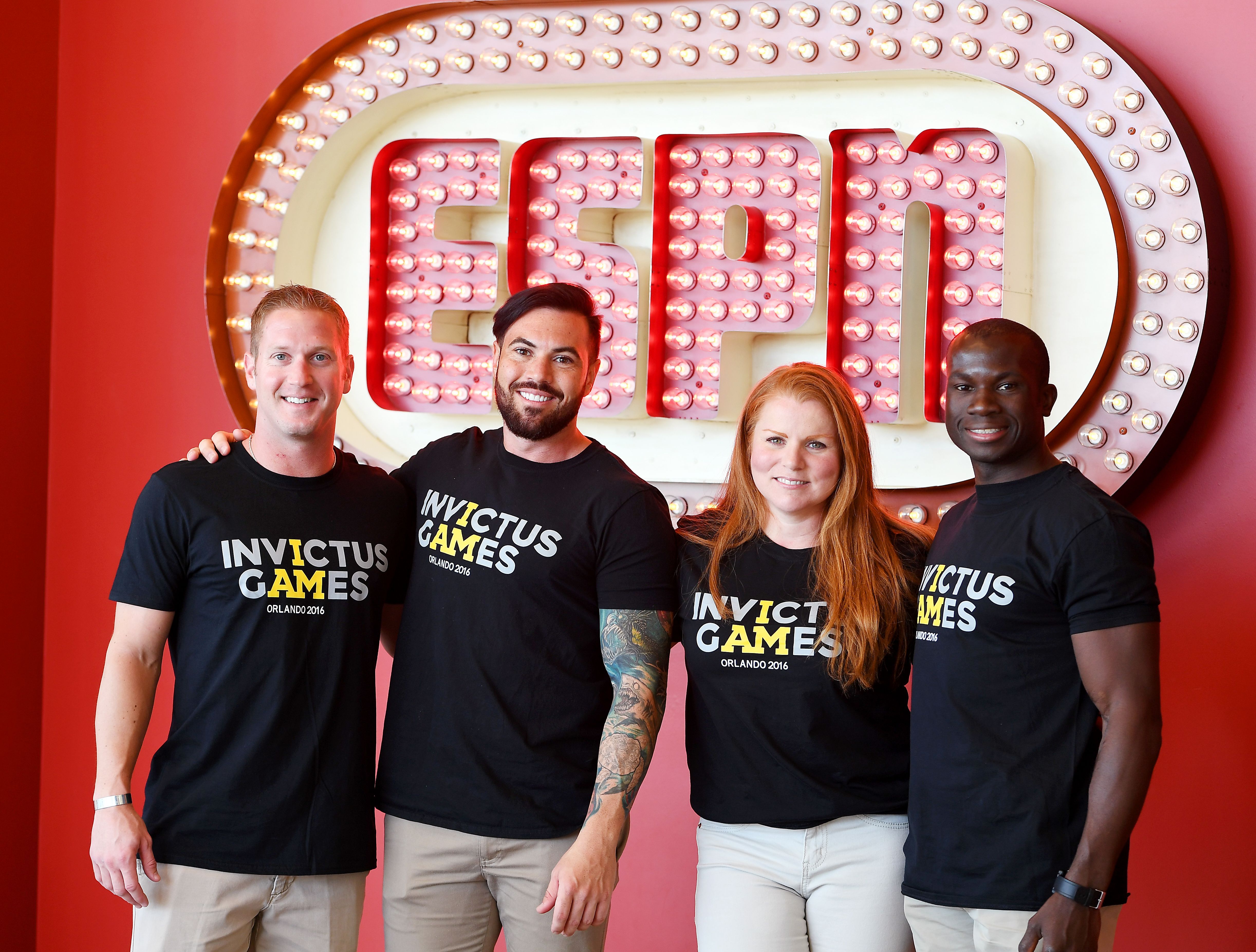 Four U.S. competitors visit ESPN campus to talk about the 2016 Invictus ...