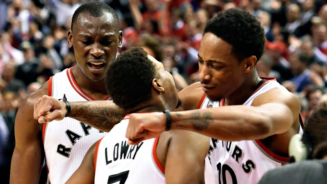 Toronto Raptors guards Kyle Lowry, DeMar DeRozan take age jabs at ...