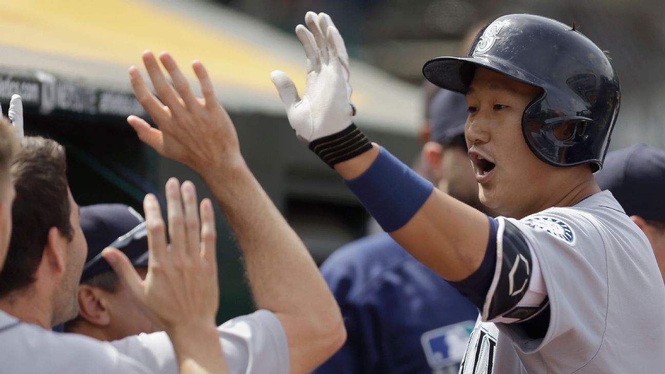 Mariners option slumping first baseman Dae-Ho Lee to the minors - ESPN