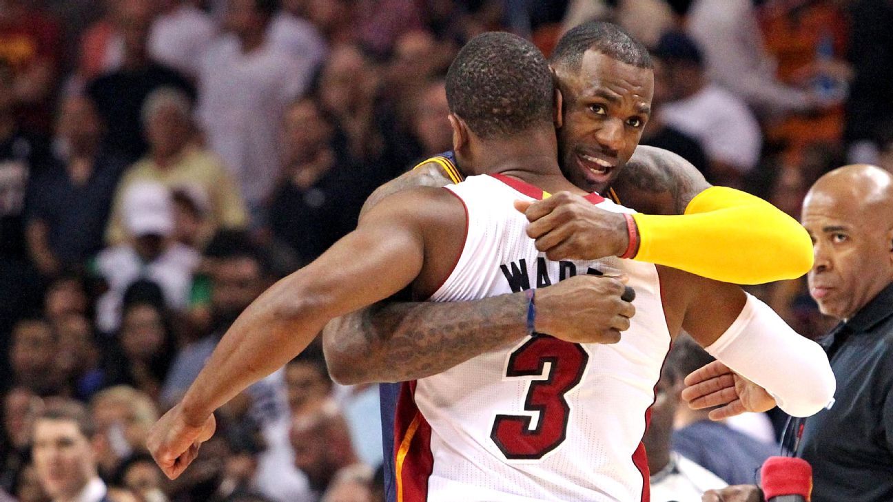 LeBron James y Dwyane Wade tienen a la NBA pensando en Miami - ESPN