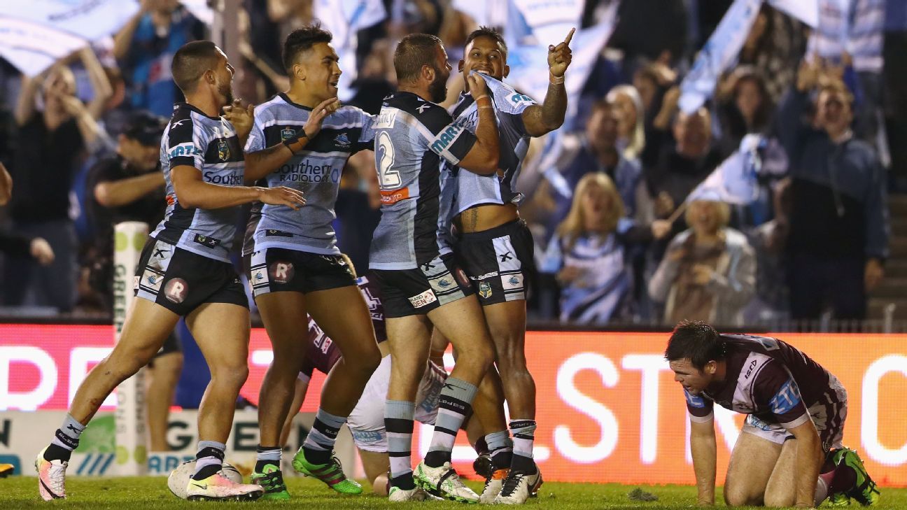 Sharks' 16-year wait to top ladder - ESPN