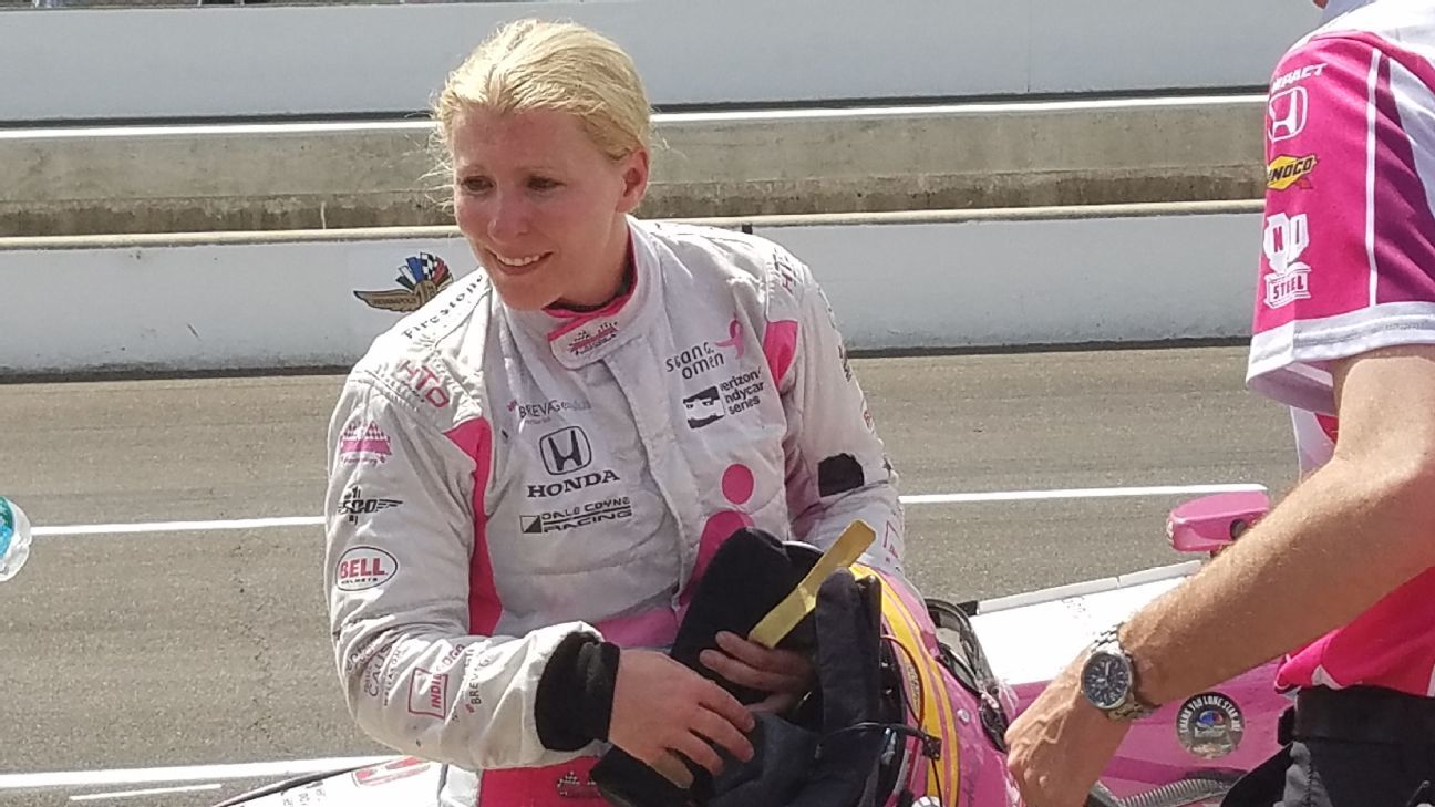 Pippa Mann settles in, earns respectable 18th at Indy - ESPN