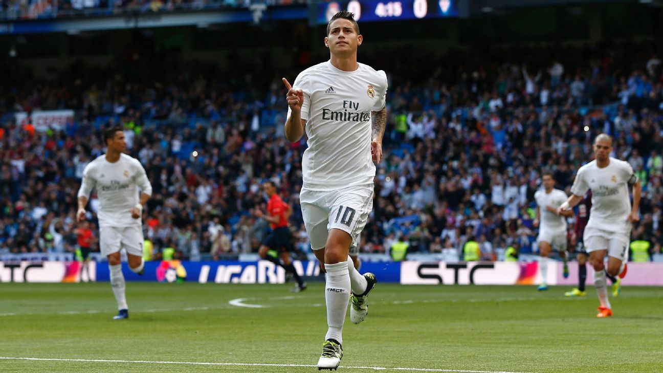 James Rodriguez needs more respect at Real Madrid - Faustino Asprilla ...