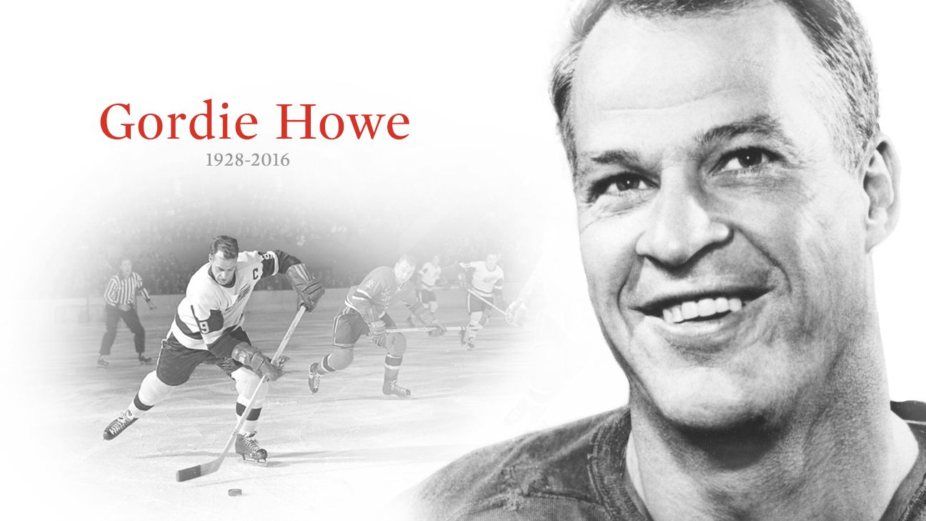 Gordie Howe, leyenda de la NHL, murió este viernes a los 88 años - ESPN