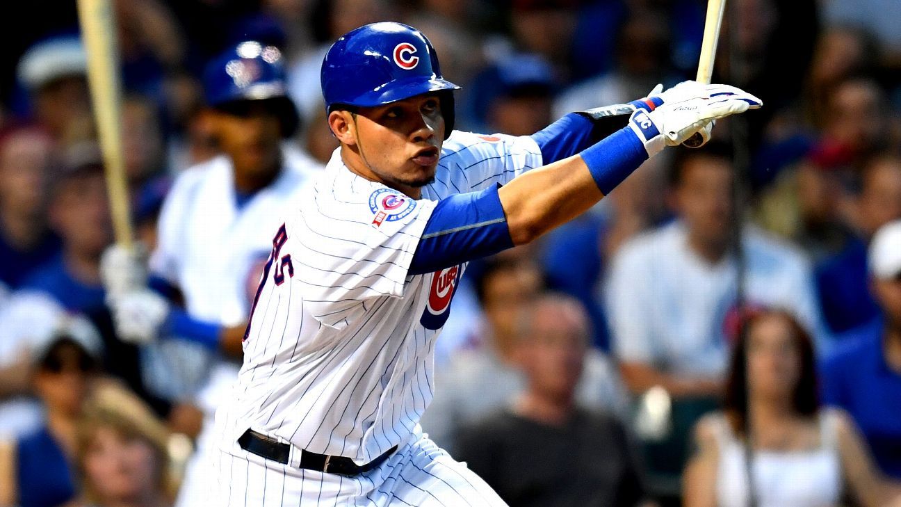Hot-hitting Willson Contreras starts in left field for Chicago Cubs ...