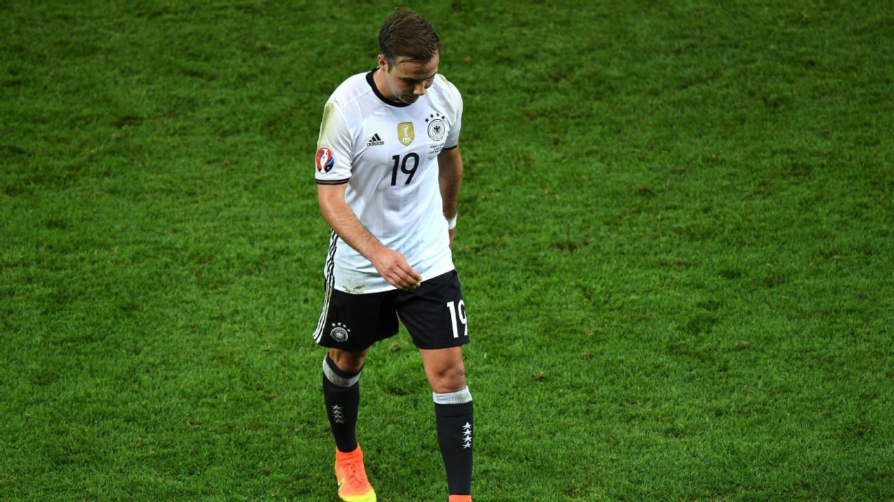 Mario Gotze is running out of time to be Germany's saviour once again ...