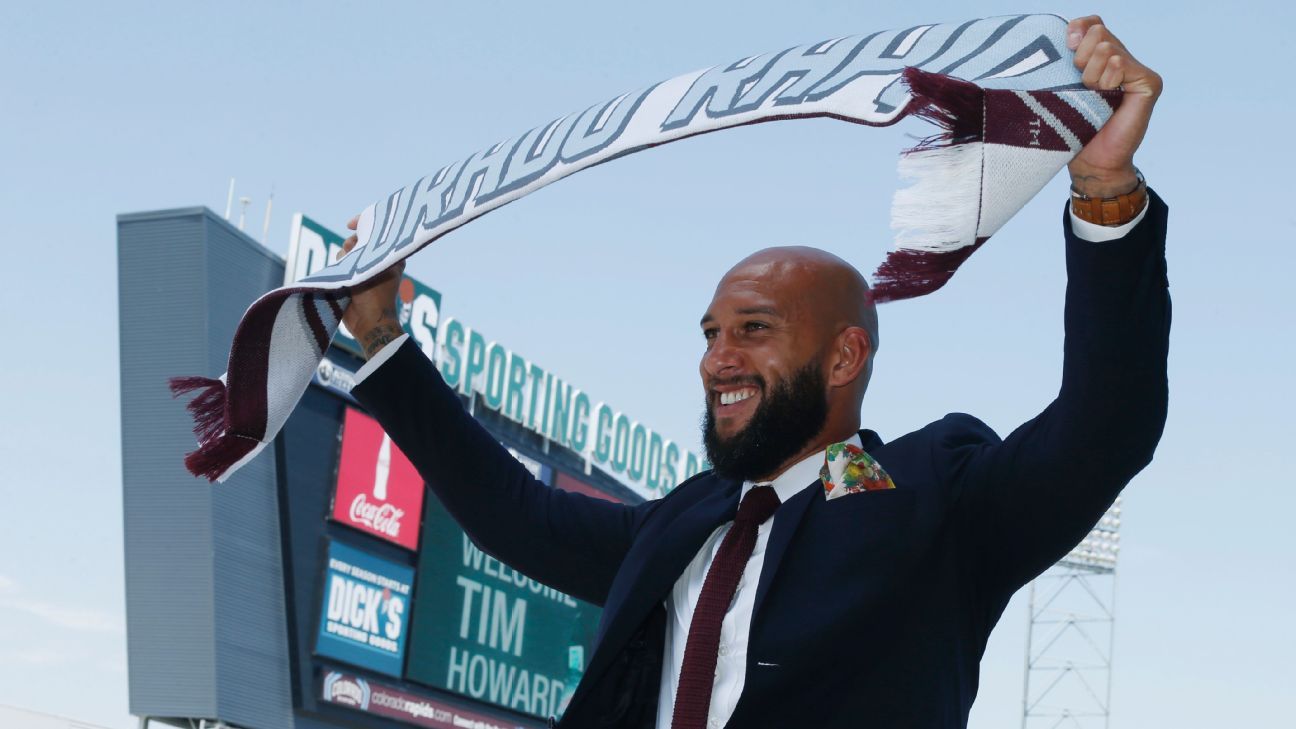 Tim Howard on track to make Colorado Rapids debut vs. Timbers - ESPN