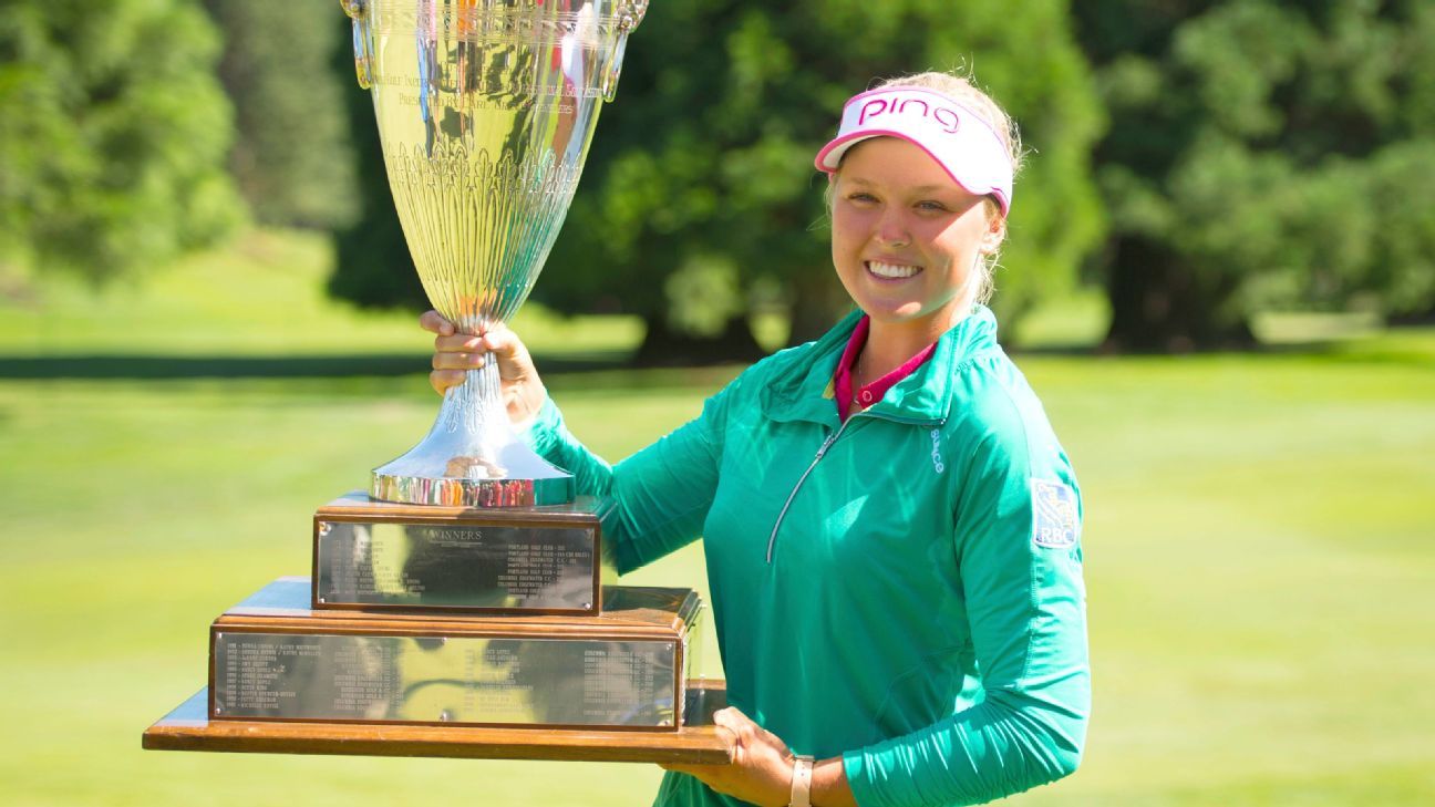 Brooke Henderson repeats at Portland Classic with 4-shot win - ESPN