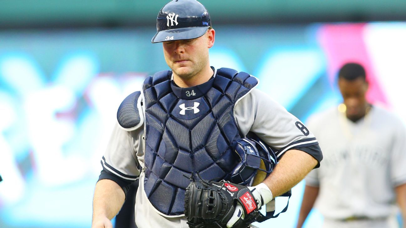 New York Yankees catcher Brian McCann is an $85 million platoon player ...