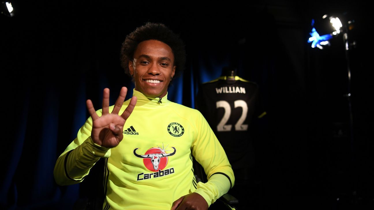 Chelsea sign Willian to a new deal: five defining moments at Stamford ...