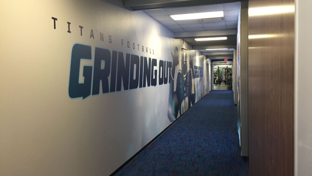 Tennessee Titans marvel at sharp locker room, facility renovations ...