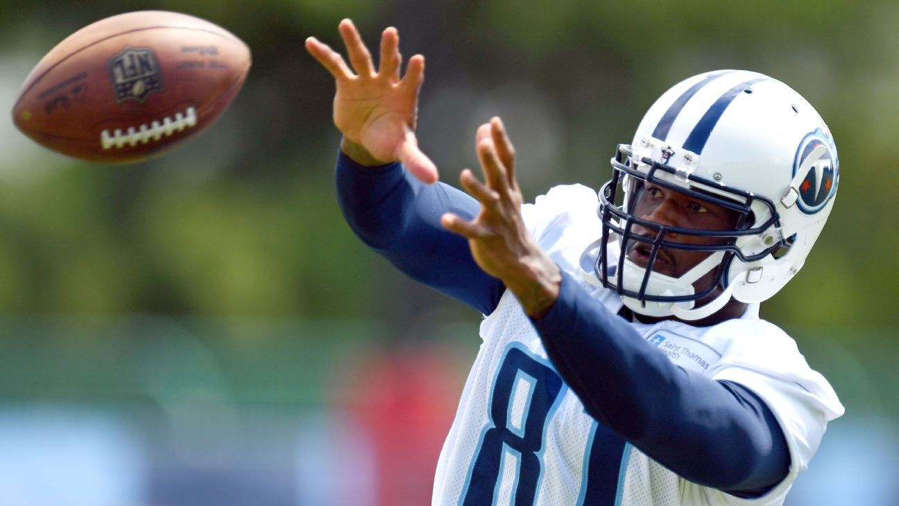 Andre Johnson impresses in first practice with Tennessee Titans - ESPN