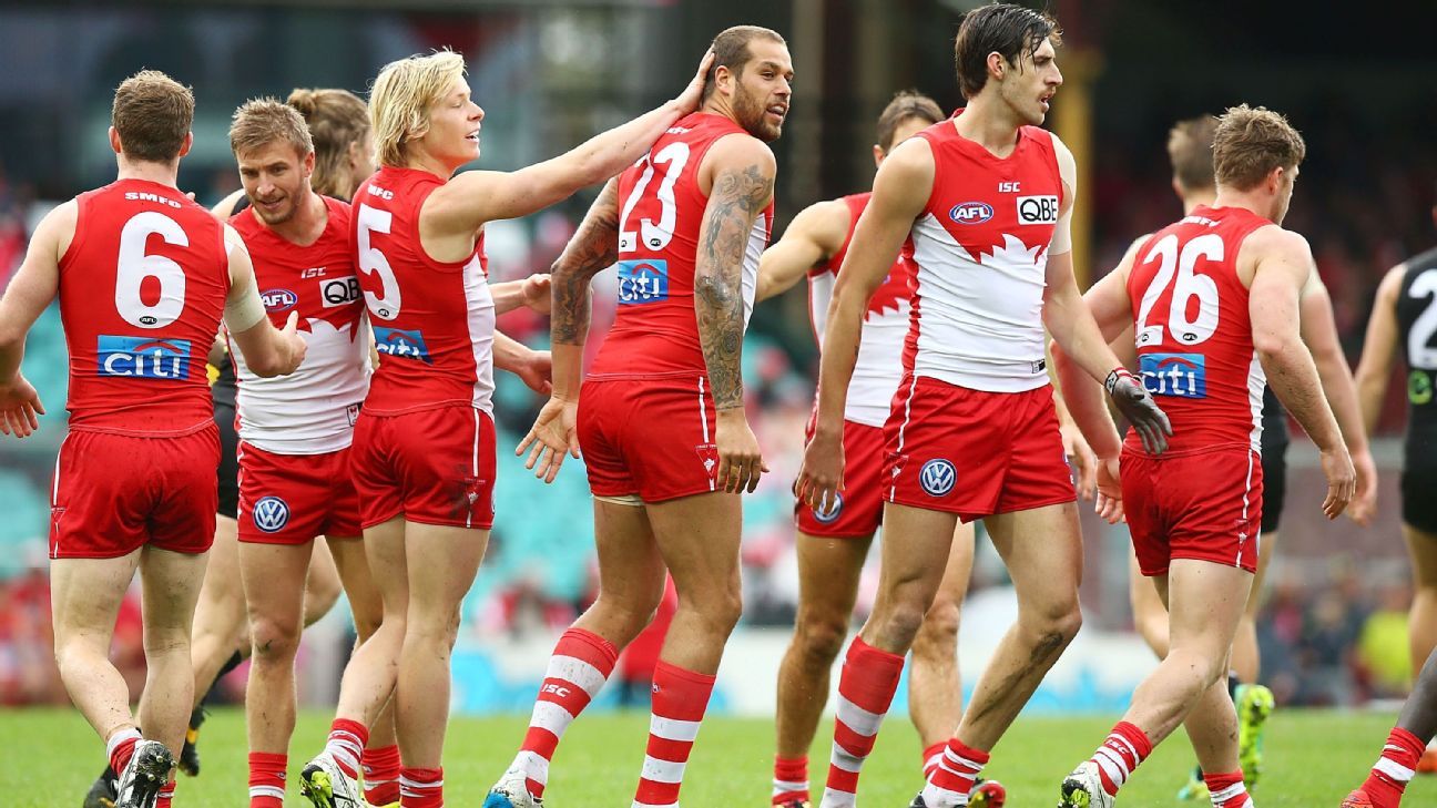 Nick Smith says Sydney Swans must win remaining AFL games - ESPN