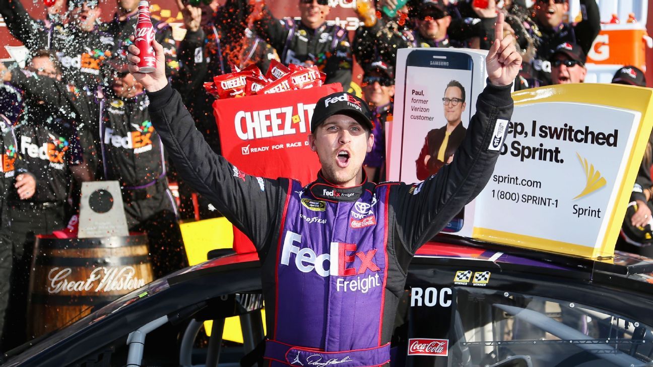 Denny Hamlin takes Watkins Glen for first road course win - ESPN
