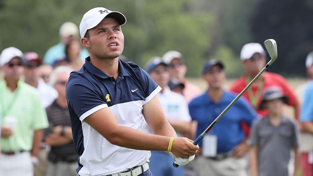 University of Michigan's Nick Carlson reaches U.S. Amateur semifinals ...