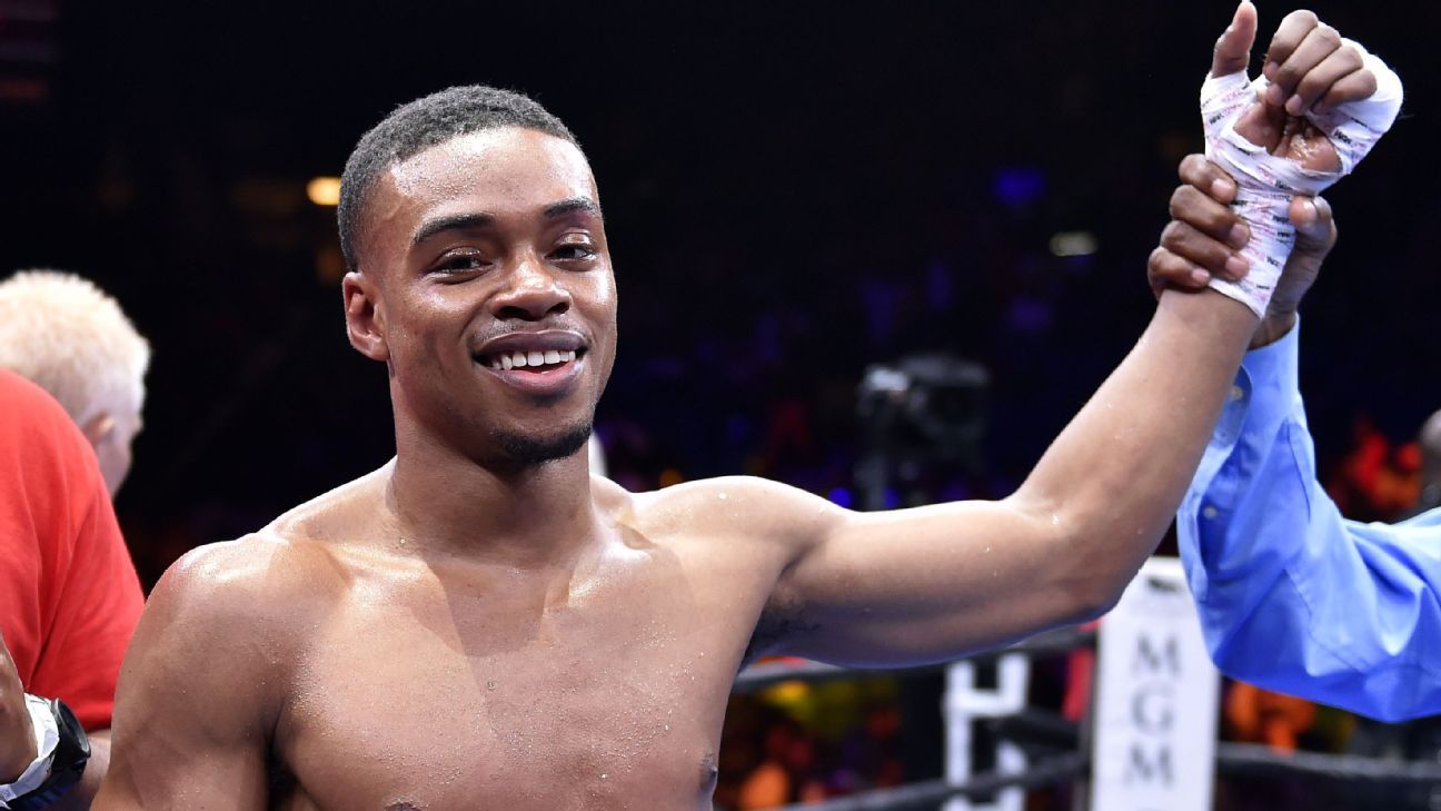 Errol Spence knocks out Leonard Bundu in 6th round of PBC card - ESPN