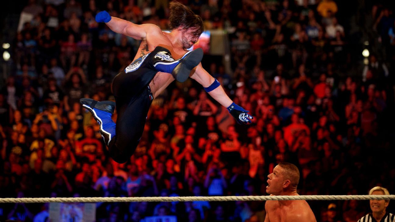 AJ Styles affirms status as No. 1 contender; new titles introduced - ESPN