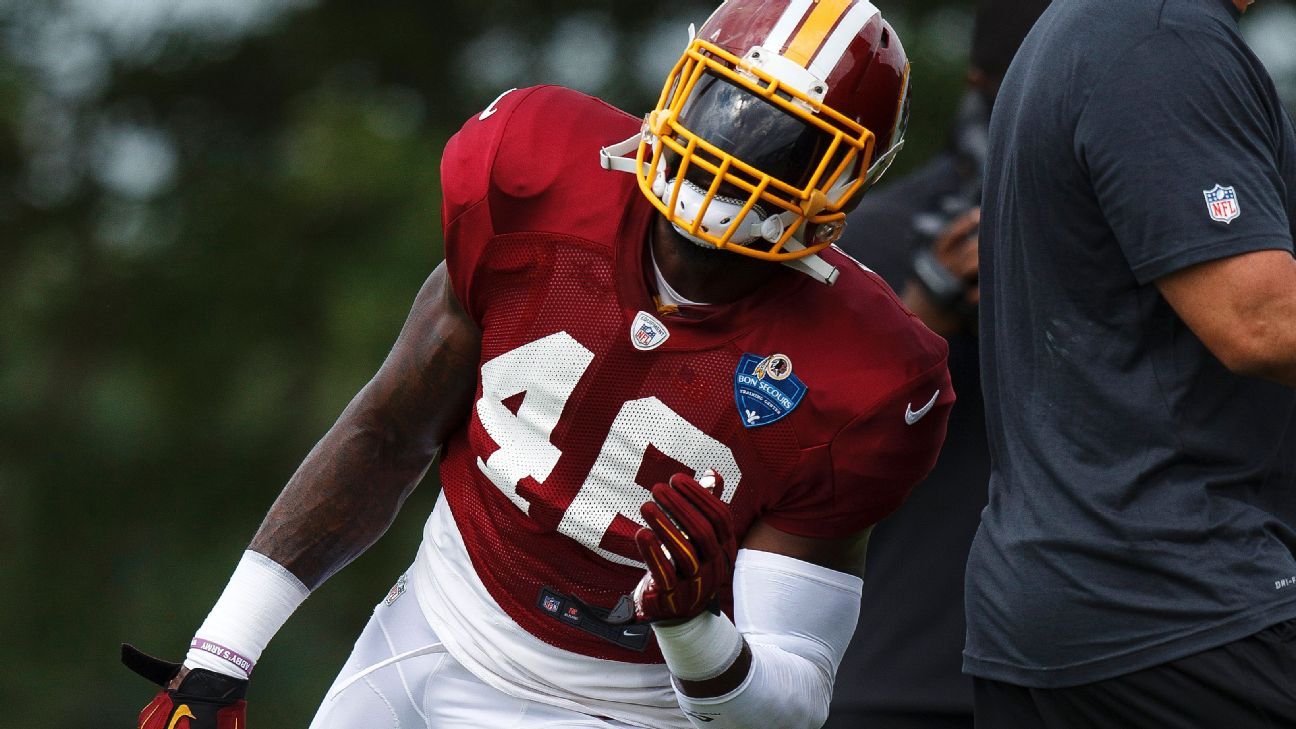 Washington Redskins release LB Willie Jefferson in first wave of cuts ...