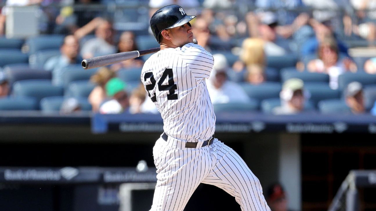 Gary Sanchez giving New York Yankees playoff optimism - ESPN - Yankees ...