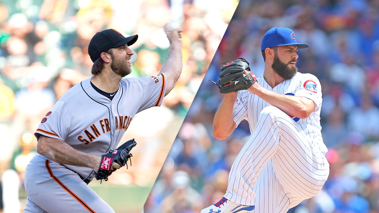 Ace showdown -- Madison Bumgarner vs. Jake Arrieta - ESPN