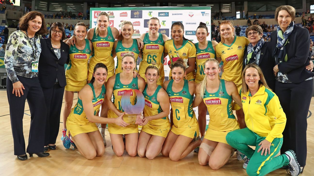 Australia Diamonds edge New Zealand to win netball series - ESPN