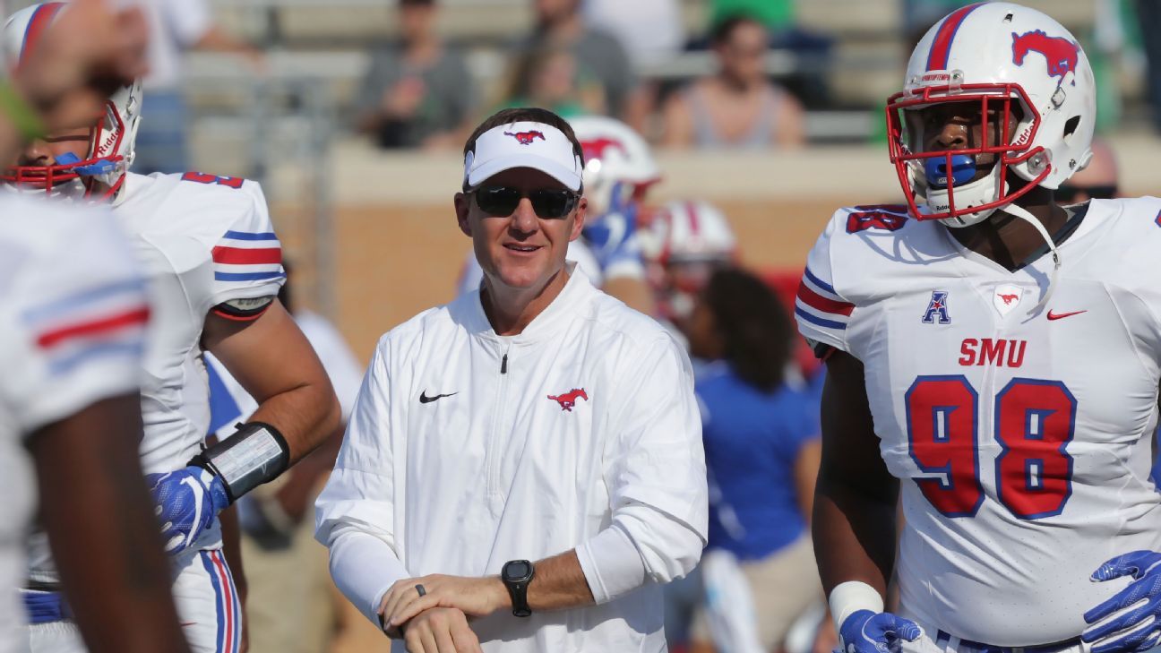 Southern Methodist, Bowling Green State football teams raise awareness ...