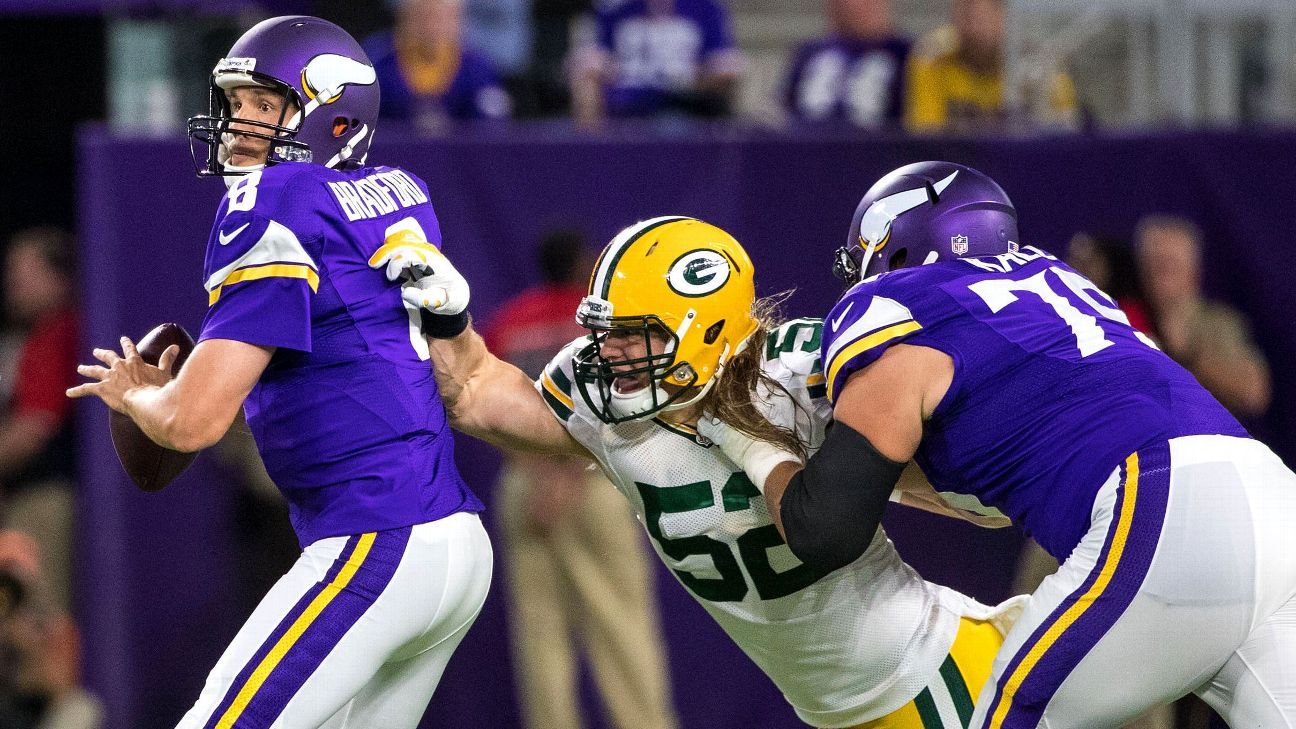 Green Bay Packers rule out Clay Matthews, Morgan Burnett for Sunday's ...