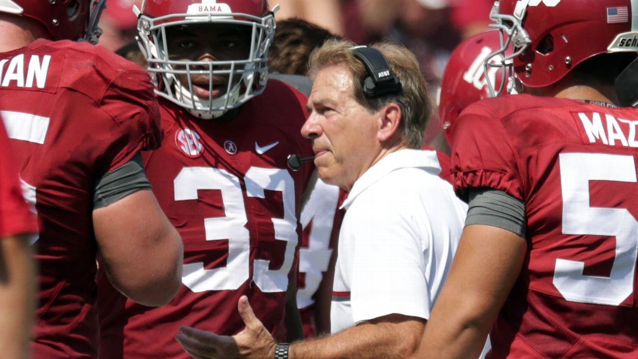 Alabama's Nick Saban is the forgotten coach of the year candidate ...