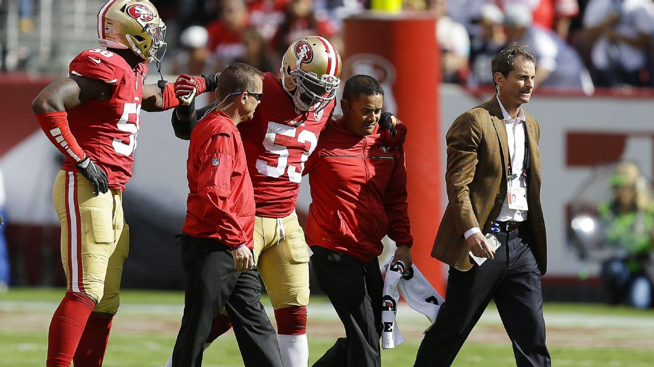 Slew of injuries has made it tough on already-thin San Francisco 49ers ...