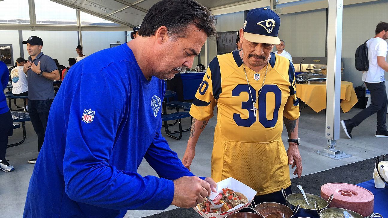 Taco trucks and Rams football: Danny Trejo feels whole again - ESPN ...