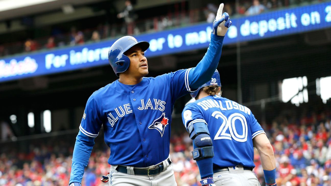 Homer-happy Toronto Blue Jays knocking Rangers right out of the park ...