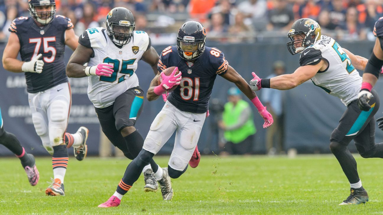 Bears WR Cameron Meredith injures thumb ligament - ESPN