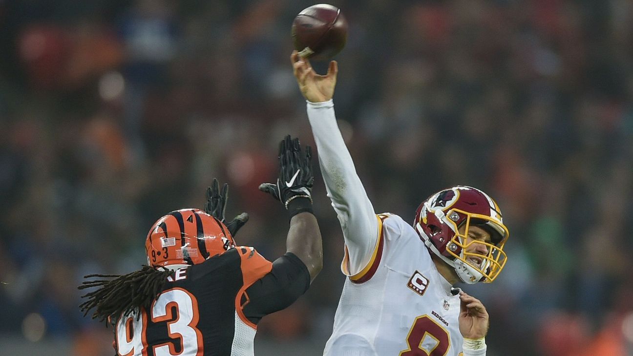 Kirk Cousins, Pierre Garcon noteworthy for Washington Redskins in tie ...