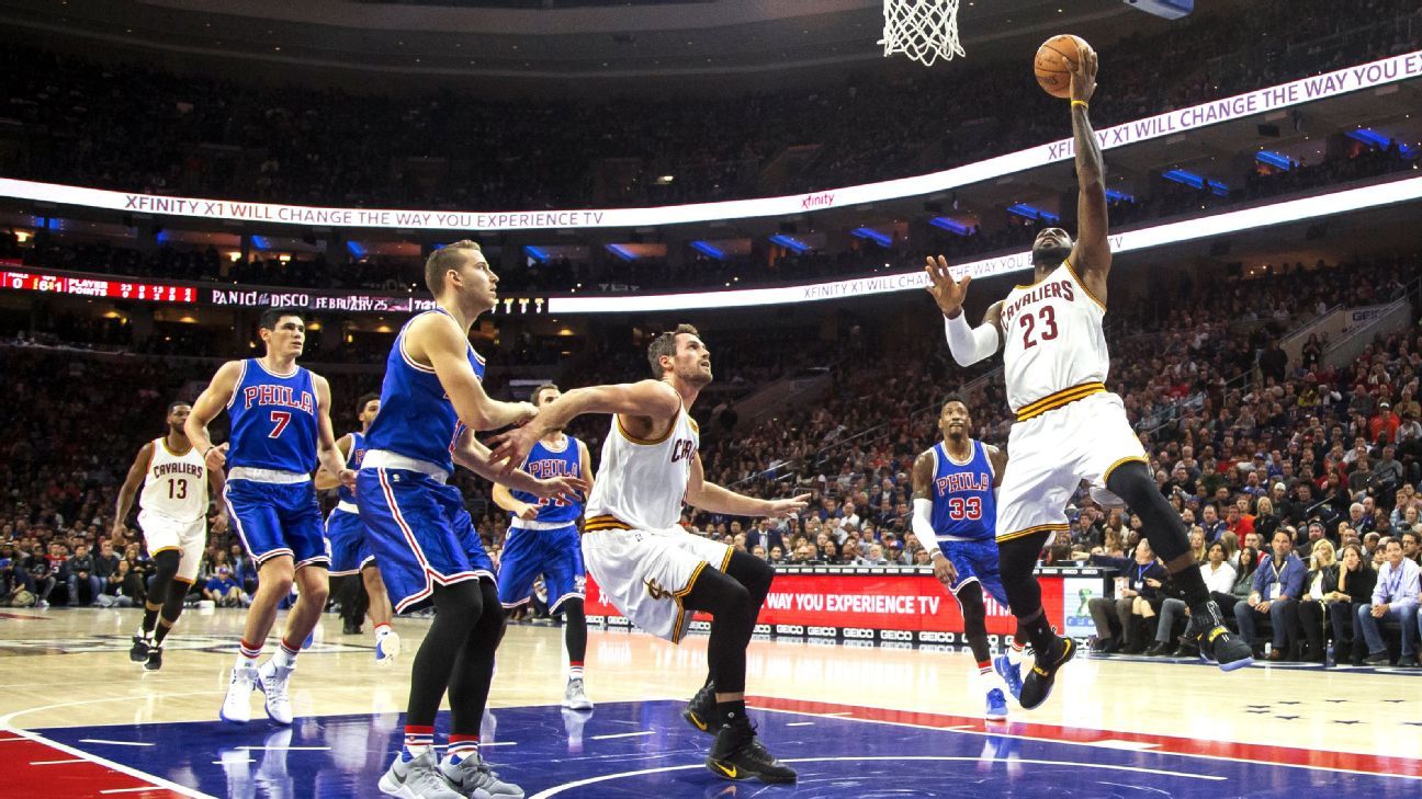 LeBron James passes Hakeem Olajuwon on all-time scoring list - ESPN