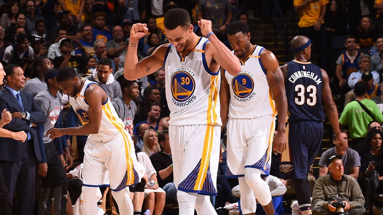 The record-setting Stephen Curry back doing his thing - ESPN - Golden ...