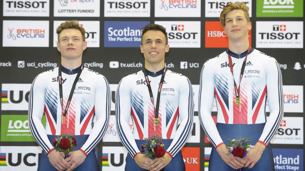 Great Britain trio take track World Cup gold in Holland - ESPN