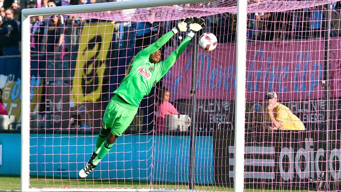 Andre Blake of Philadelphia Union wins MLS Goalkeeper of the Year - ESPN