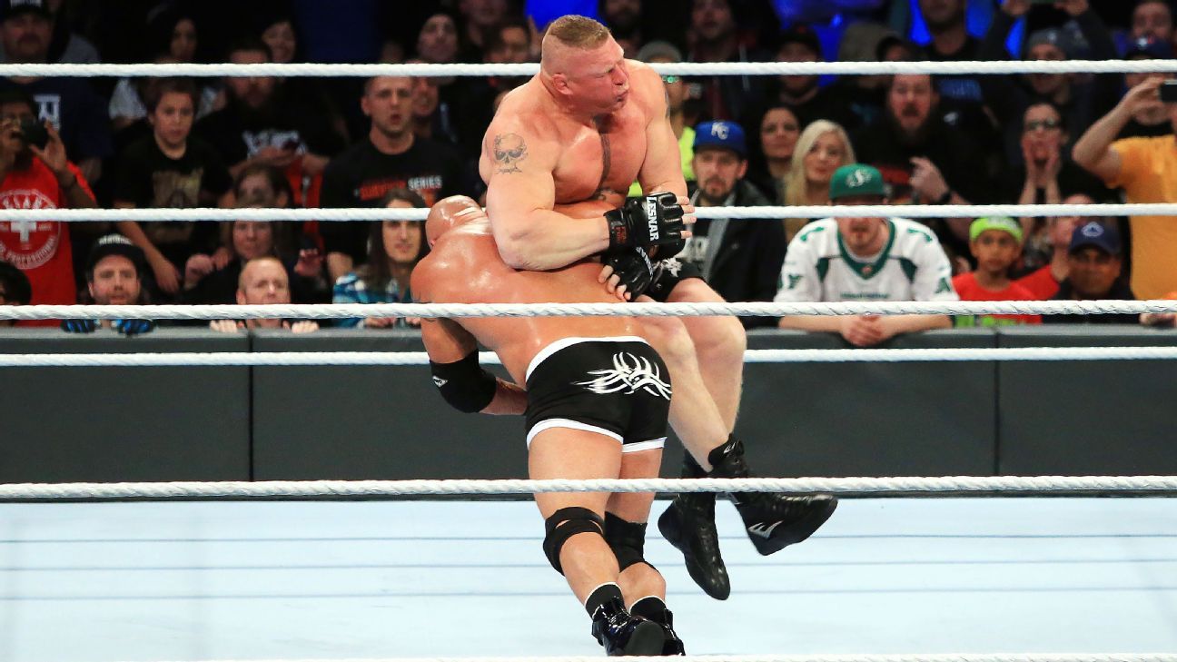WWE Survivor Series - Five stats to know for Brock Lesnar vs. AJ Styles ...