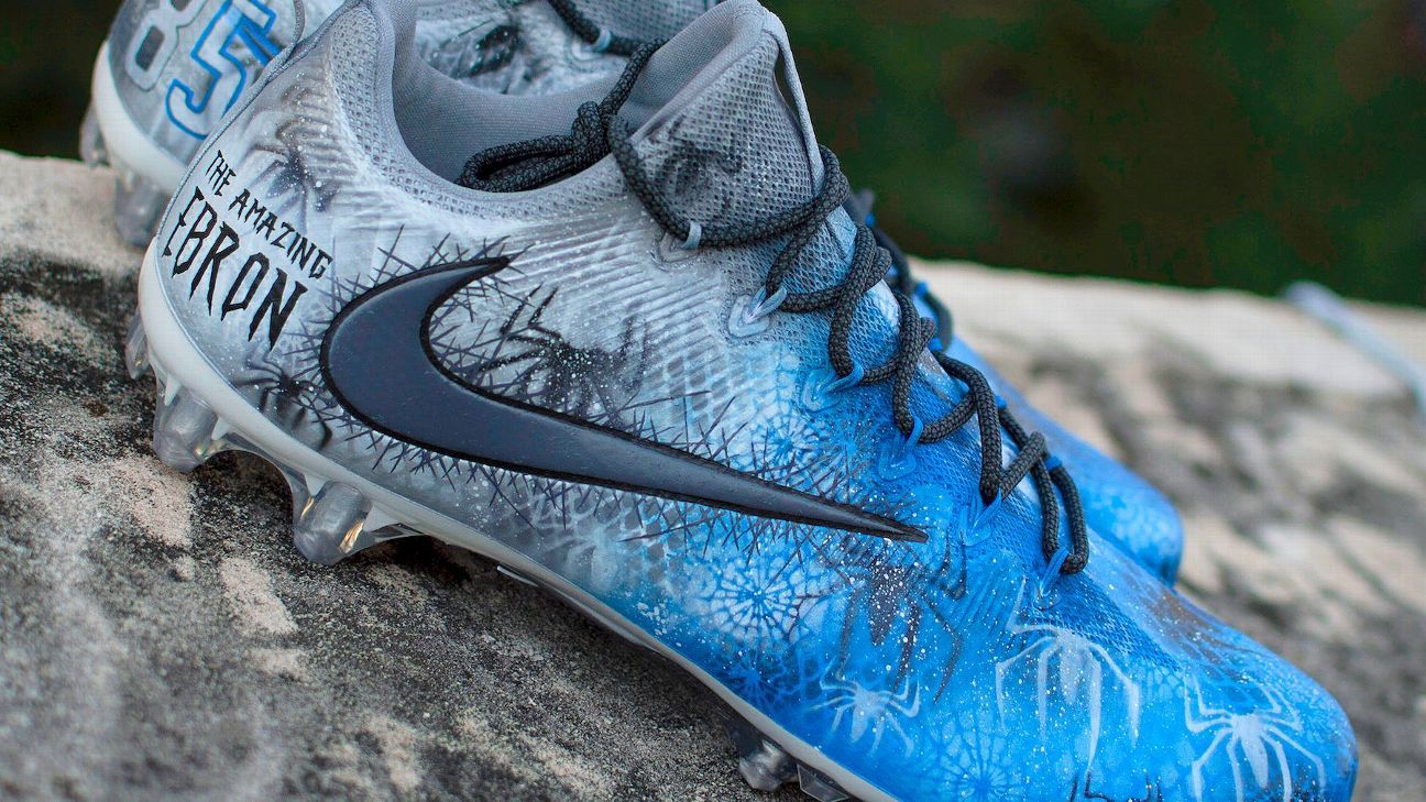 How Detroit Lions tight end Eric Ebron gets his customized cleats ...