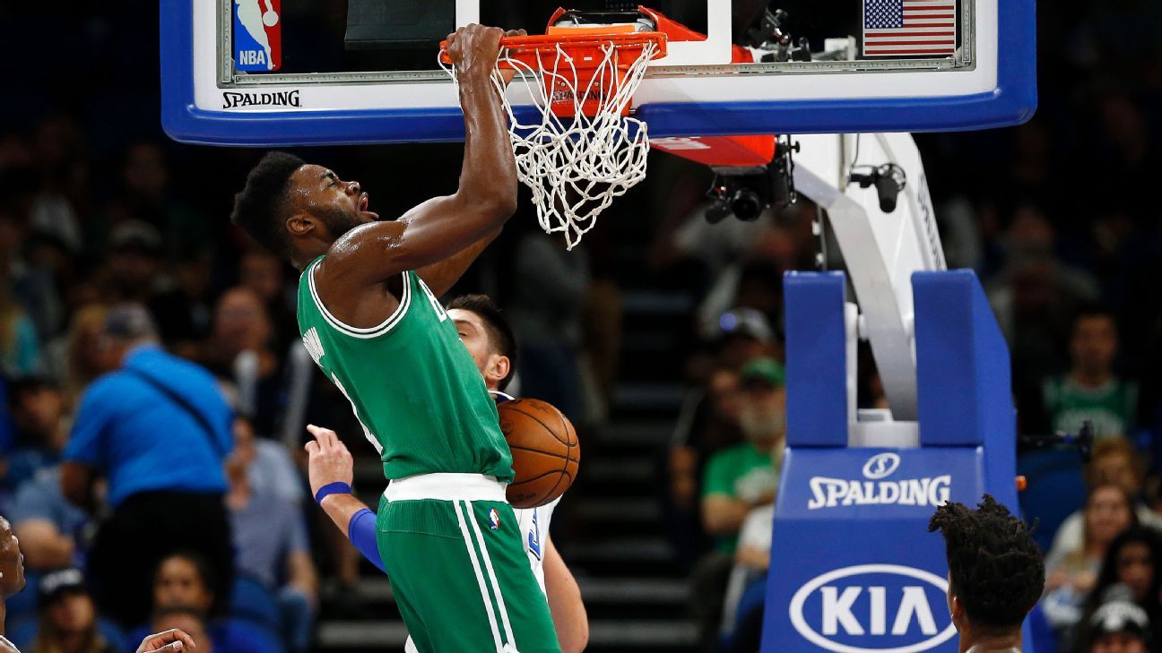 Jaylen Brown's big dunk aids Boston Celtics' win - ESPN - Boston Celtics Blog- ESPN