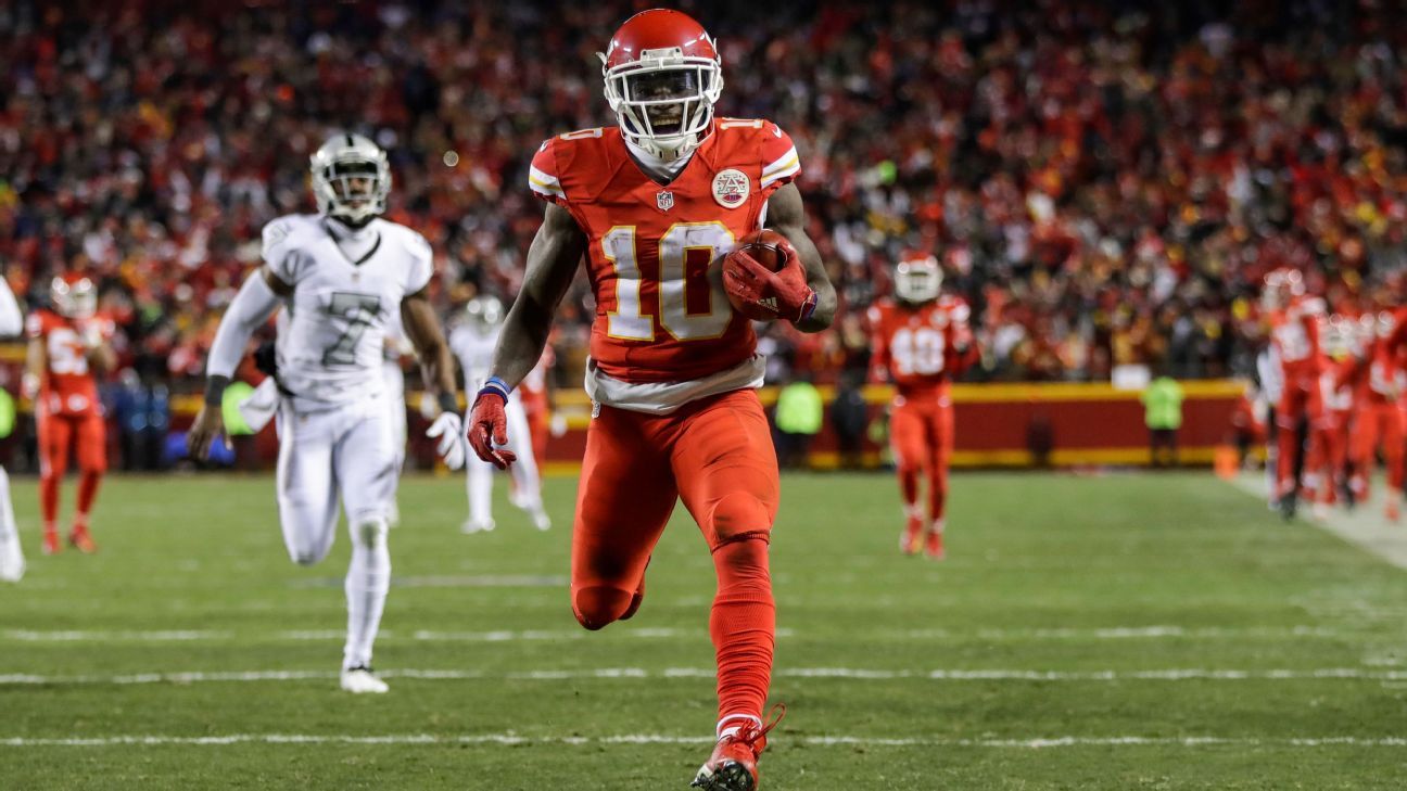 Check out the color rush uniforms for Kansas City Chiefs, Oakland ...