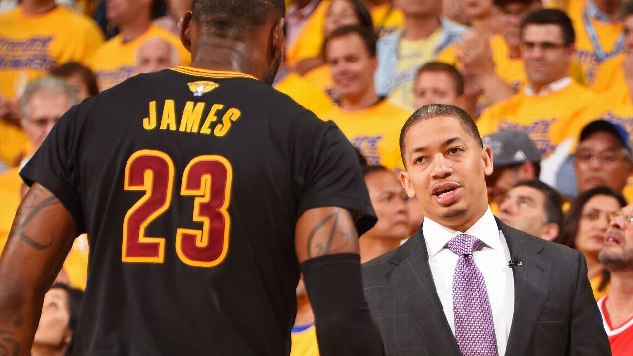Tyronn Lue calls coaching Cleveland Cavaliers toughest job in NBA - ESPN