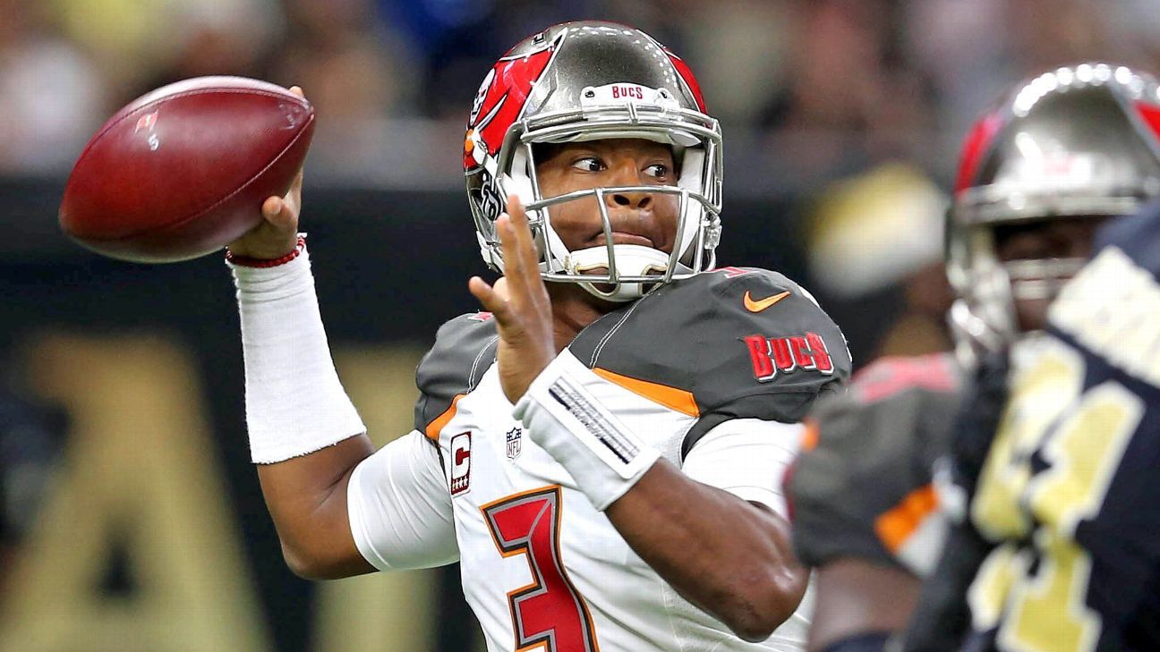 Tampa Bay Buccaneeers admit Jameis Winston's mistake but support QB - ESPN