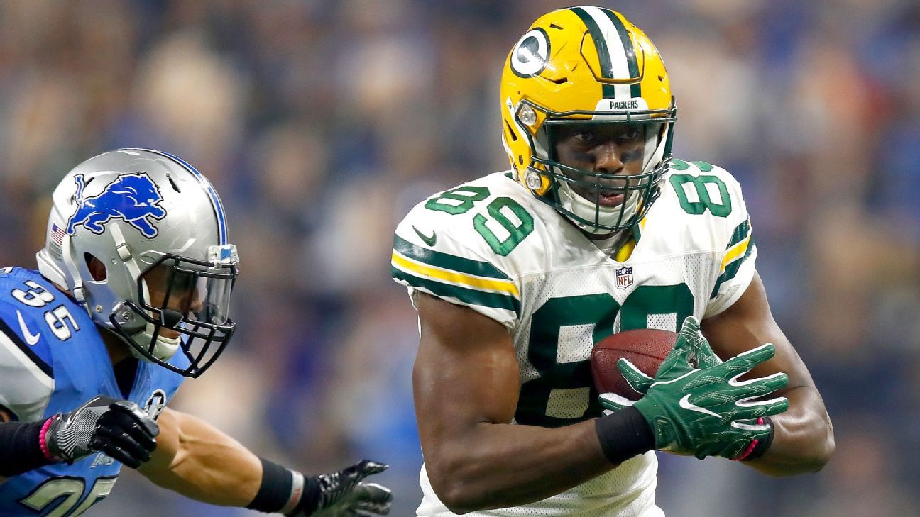 Contract talks between Green Bay Packers and tight end Jared Cook break ...