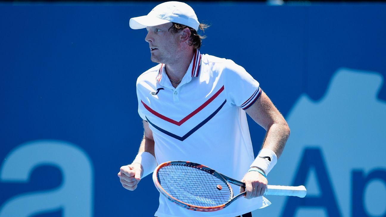 Aussie qualifier Matthew Barton stuns Kyle Edmund at Sydney ...