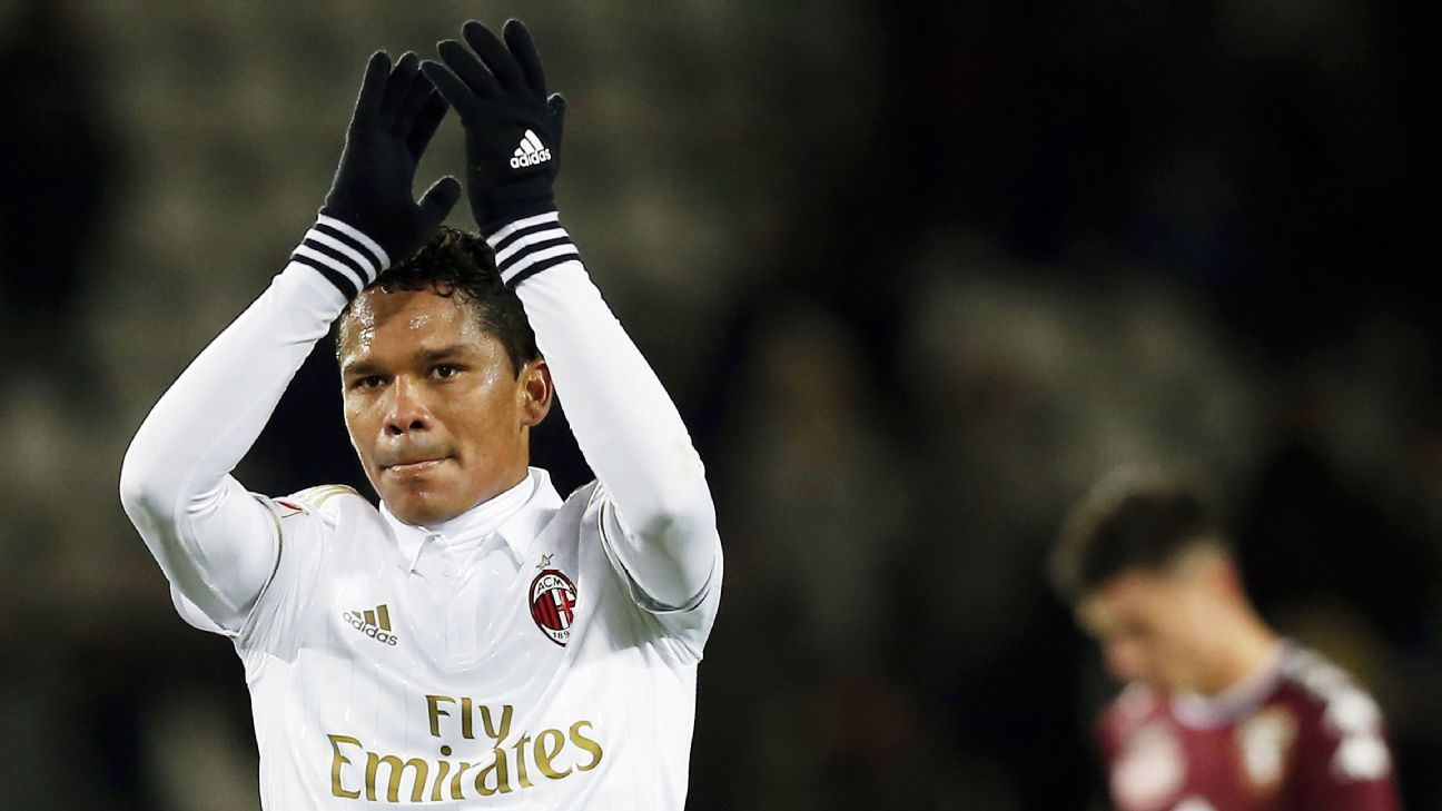 Carlos Bacca needs more than money to take him away from AC Milan ...