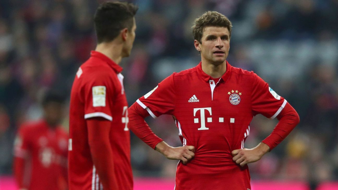 Thomas Muller and Manuel Neuer out for Bayern Munich vs Borussia ...