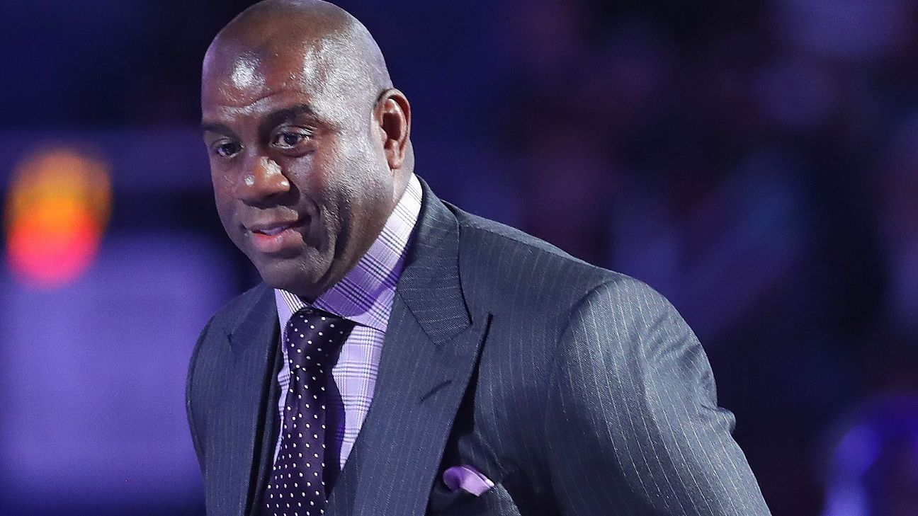 Magic Johnson says he had other offers but wants to fix the Lakers - ESPN