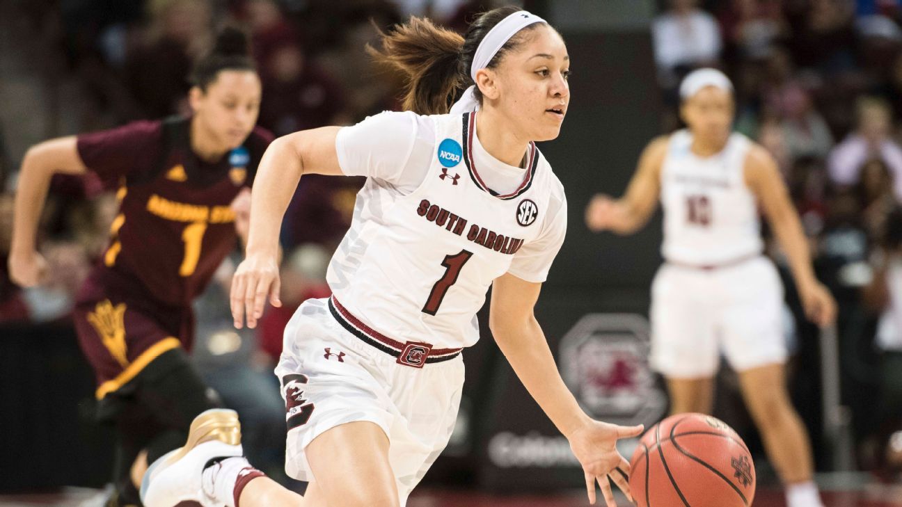 Dawn Staley says Bianca Cuevas-Moore staying with South Carolina ...