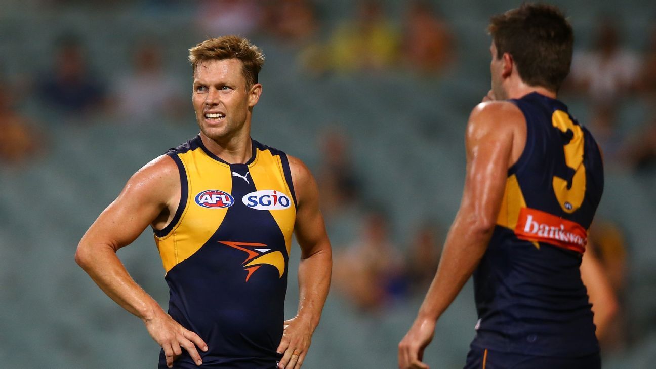 West Coast Eagle Sam Mitchell confirms AFL retirement - ESPN